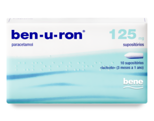 Ben-u-ron® 125mg Supositórios - Bene Farmacêutica
